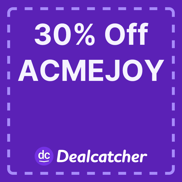 30% Off ACMEJOY Promo Code – 19 Verified Coupons (August 2026)