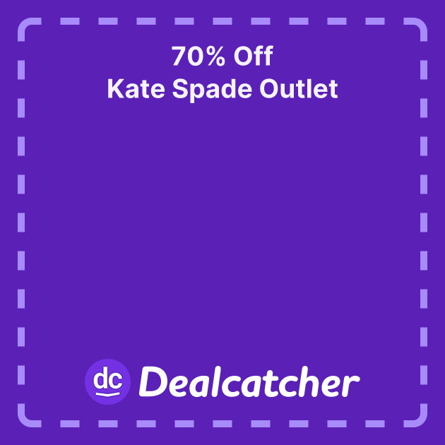 70% Off Kate Spade Outlet Promo Code – 17 Verified Coupons (June 2026)