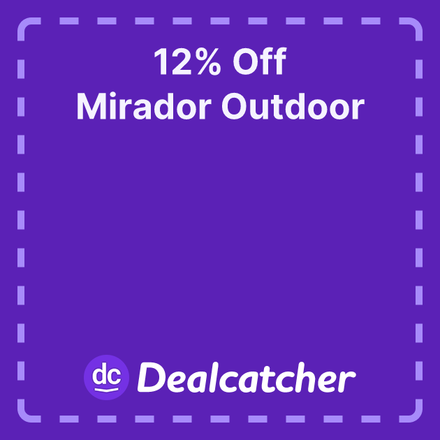 Mirador Outdoor Promo Codes - 3 Working Discounts June 2026