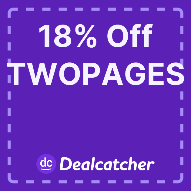18% Off TWOPAGES Promo Code – 13 Verified Coupons (July 2026)