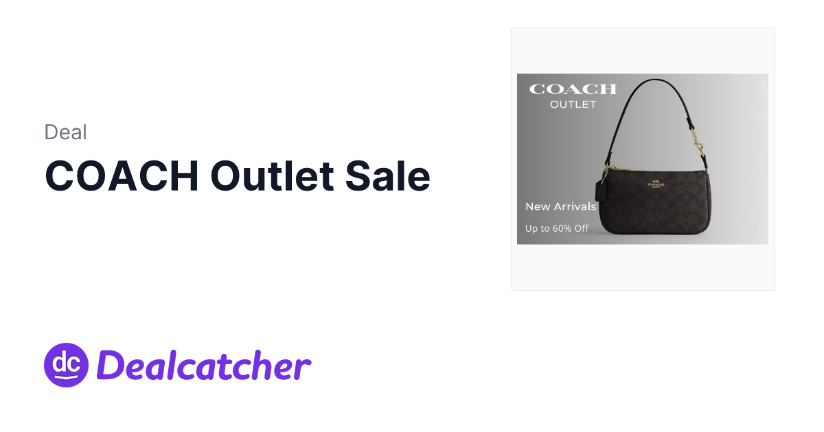 COACH Outlet Sale